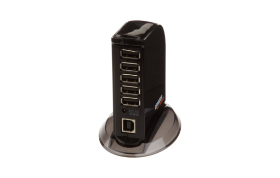 7 Port USB 2.0 Hub Tower | Flowhub